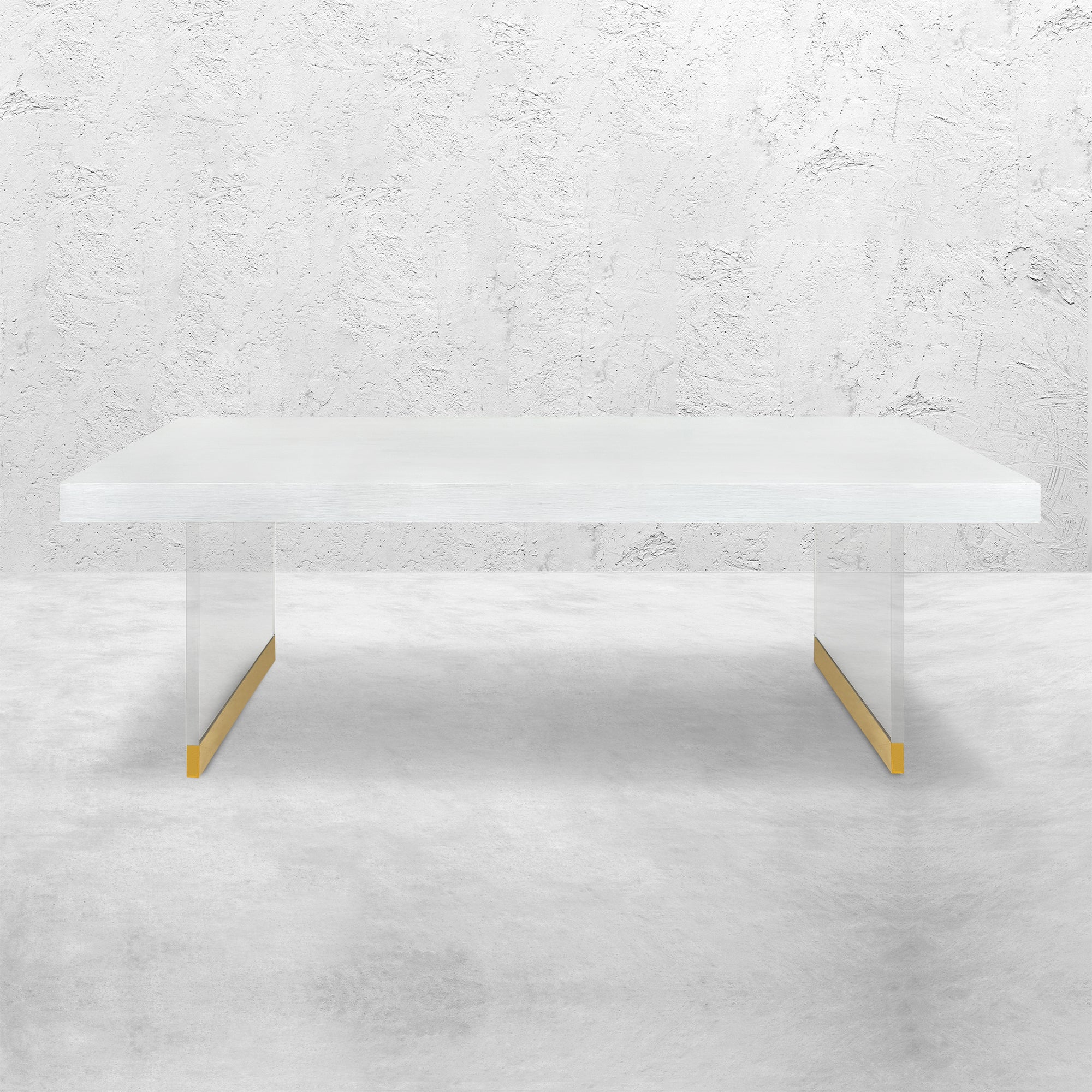 The Anderson Dining Table with Lucite Legs – Tom Collins Home
